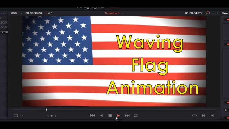 How To Make a Waving Flag Animation in DaVinci Resolve 16 - Tech VideoStack