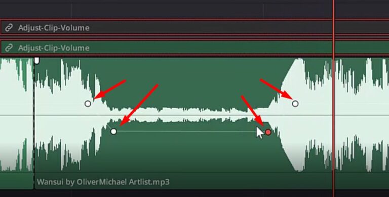 Different ways to ADJUST Clip VOLUME in DaVinci Resolve - Tech VideoStack